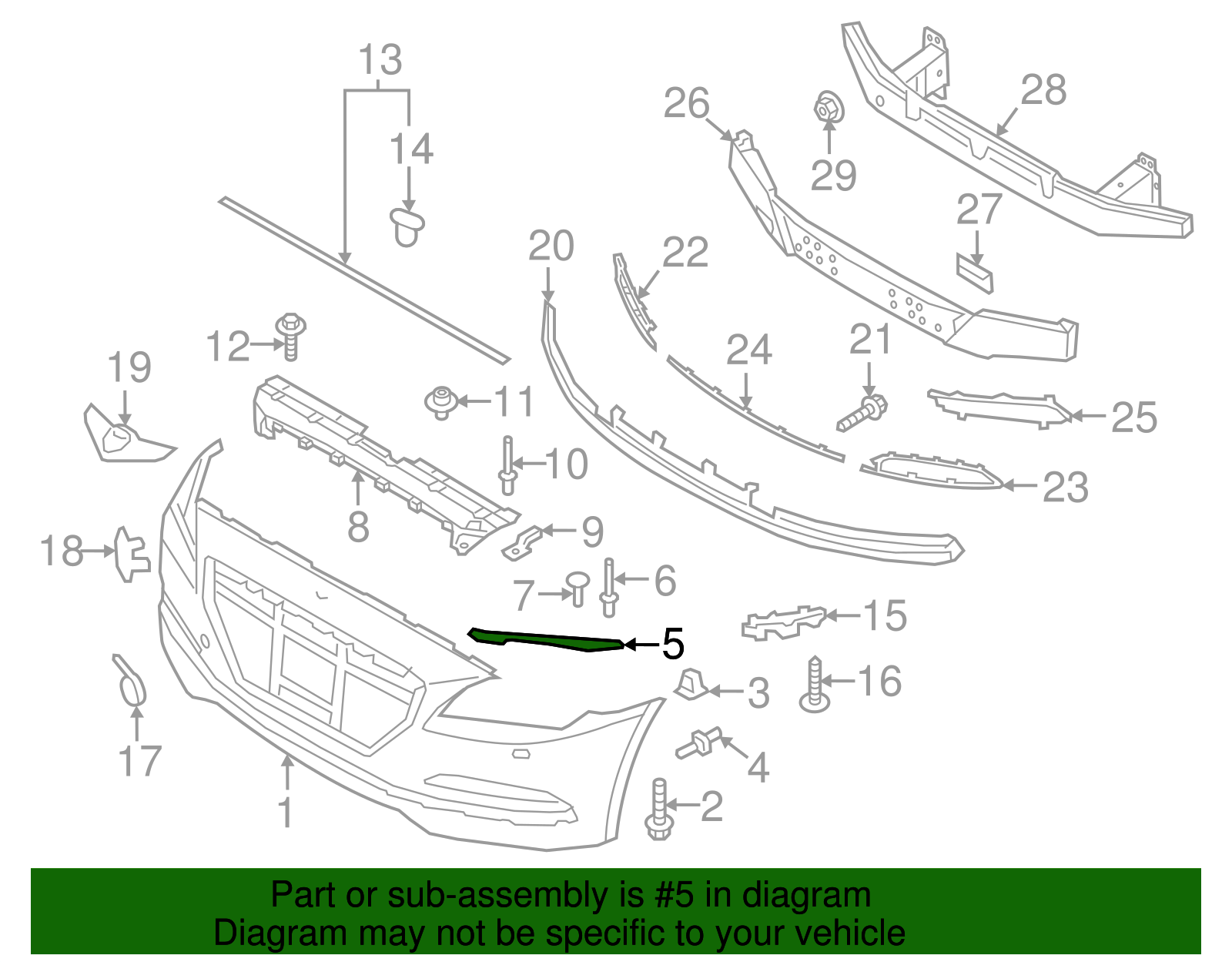 Genuine Upper Bracket for 2015-2017 Hyundai | Part# 86556-B1000 ...