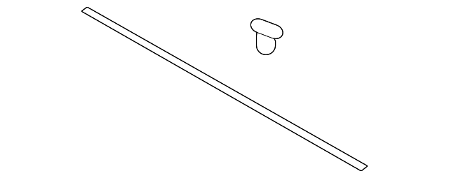 Genuine Seal Strip for 2015-2020 Hyundai | Part# 86357-B1000 | Hyundai ...