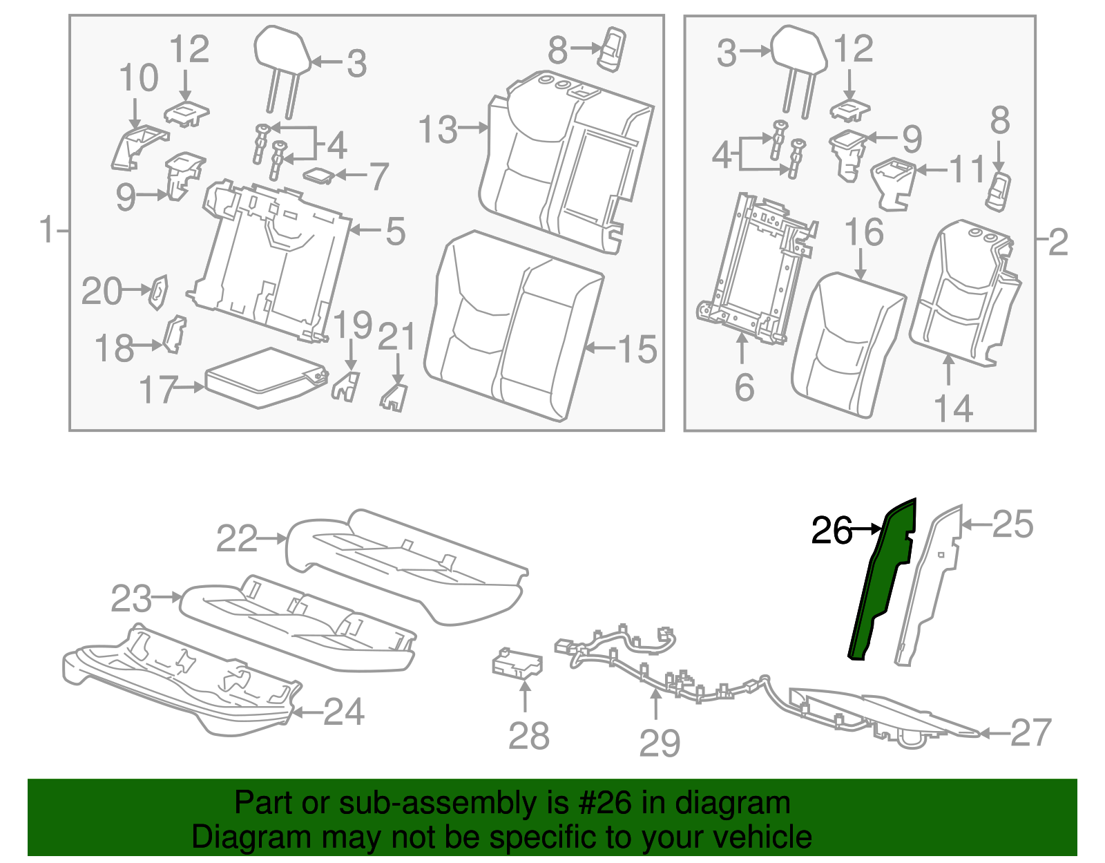 42692335 - High-Quality Bolster Cover for 2020 Chevrolet Bolt EV ...