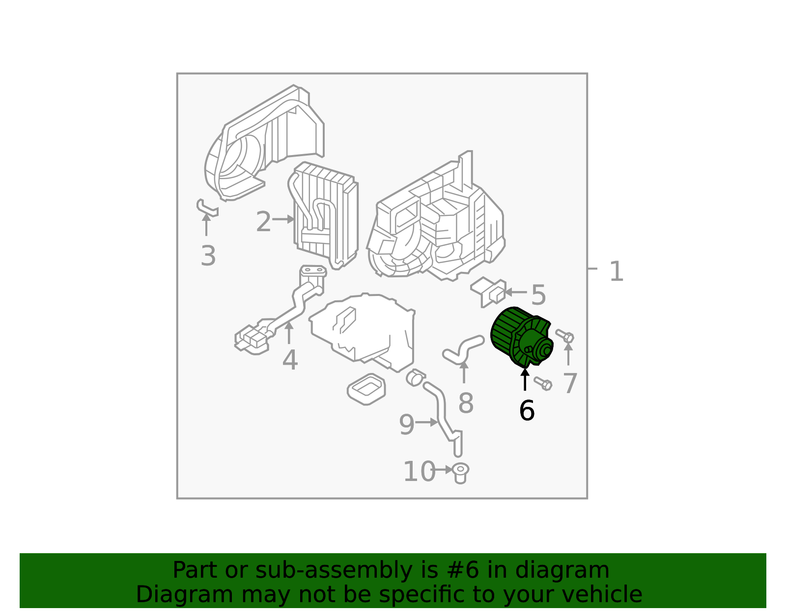 2007-2009 Hyundai Santa Fe Fan & Motor 97945-2B000 | MotorMotor