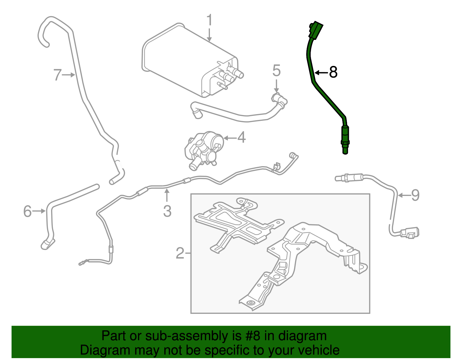 31319664 - Oxygen Sensor - 2013-2016 Volvo | Volvo OEM Parts Direct