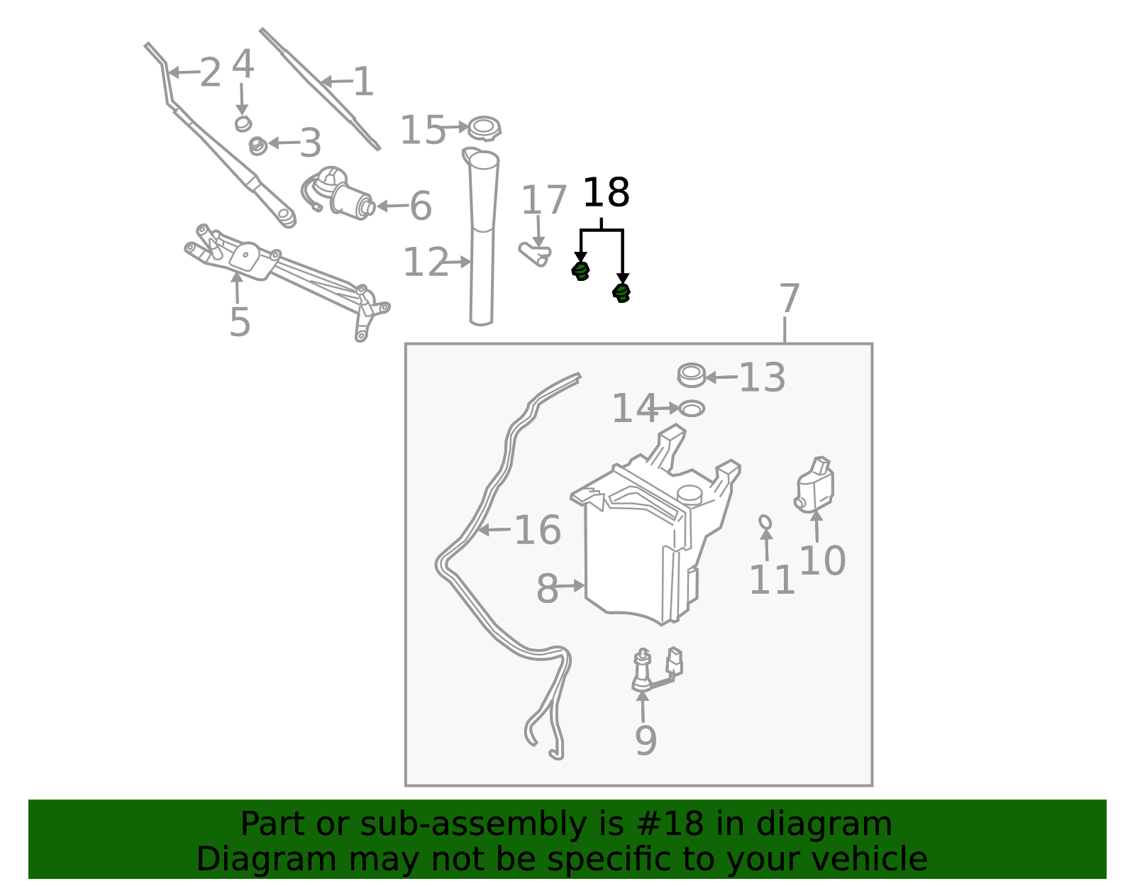 98630-YY000 - Nozzle 2001-2009 Kia | Kia.Parts Store