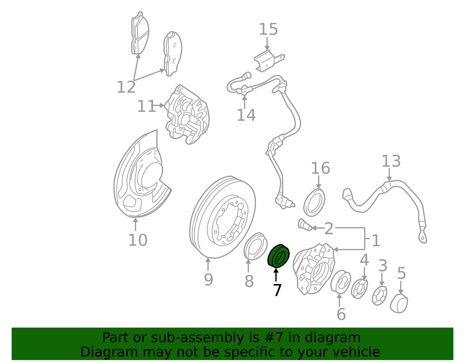 4021050w00 - Infiniti Wheel Bearing Retail Performance Auto Parts