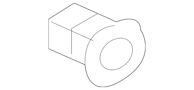 2003-2009 Nissan 350Z Rocker Molding Grommet 76848-61Y00 | Nissan Parts ...