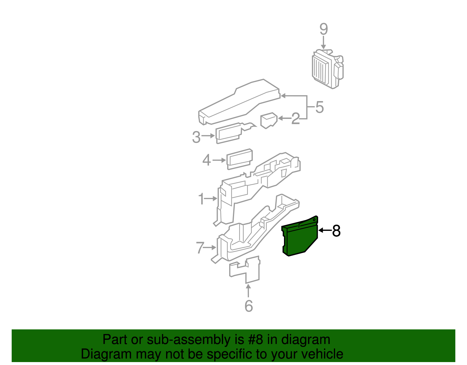82720-07060 - Junction Block - 2005-2010 Toyota Avalon | Nucar Toyota Parts
