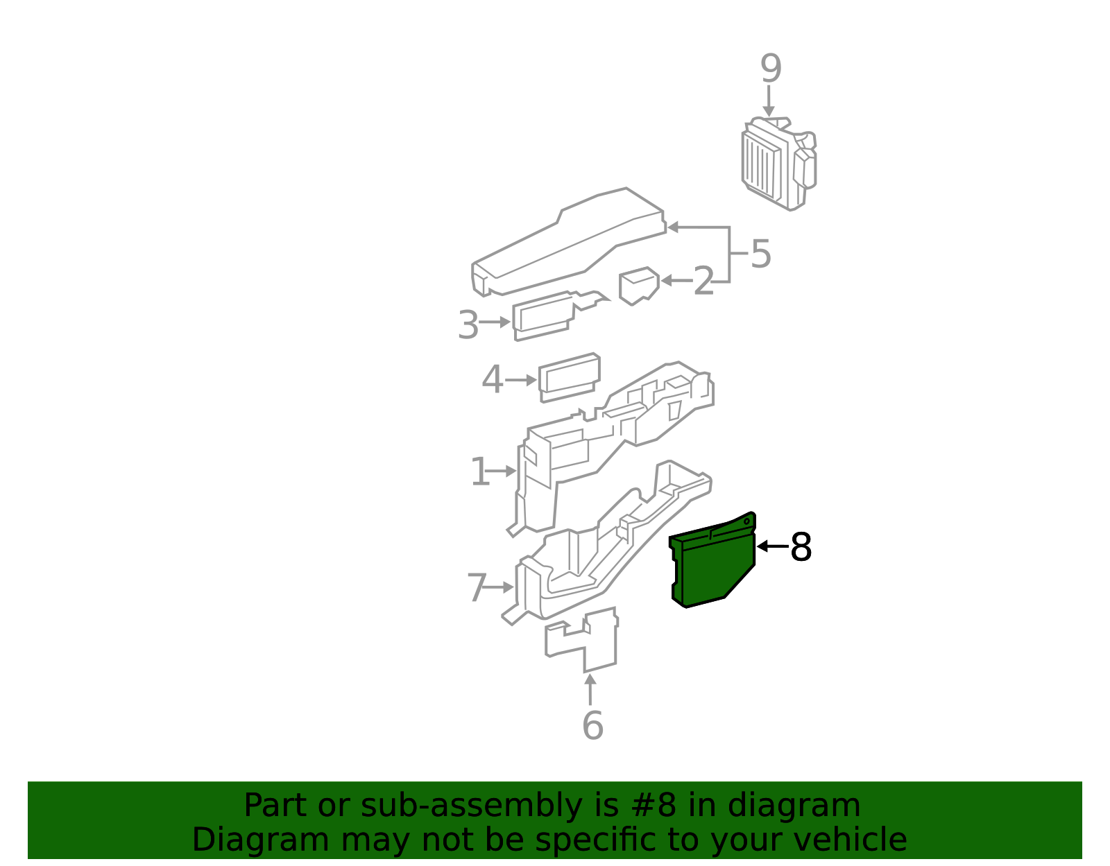 82720-07060 - Junction Block - 2005-2010 Toyota Avalon | Nucar Toyota ...
