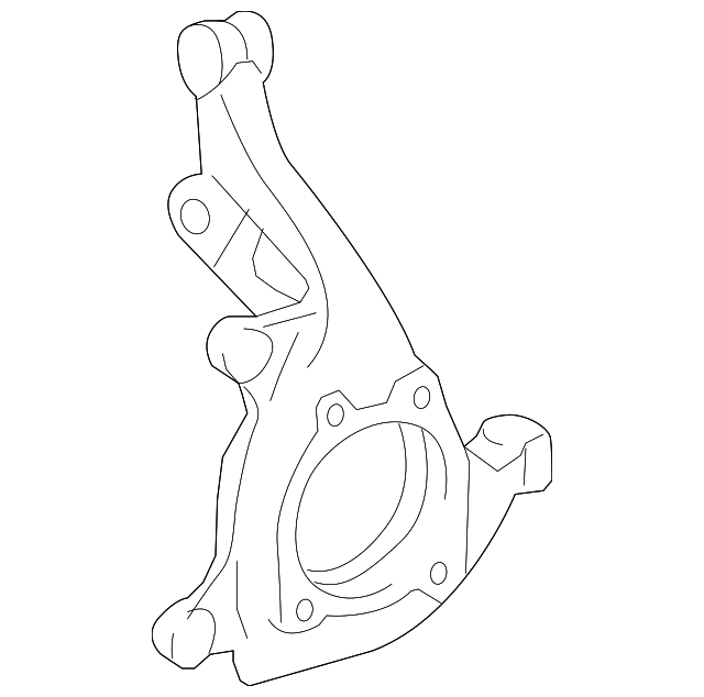 2006-2018 Toyota Steering Knuckle 43211-0R020 | Toyota Parts Center