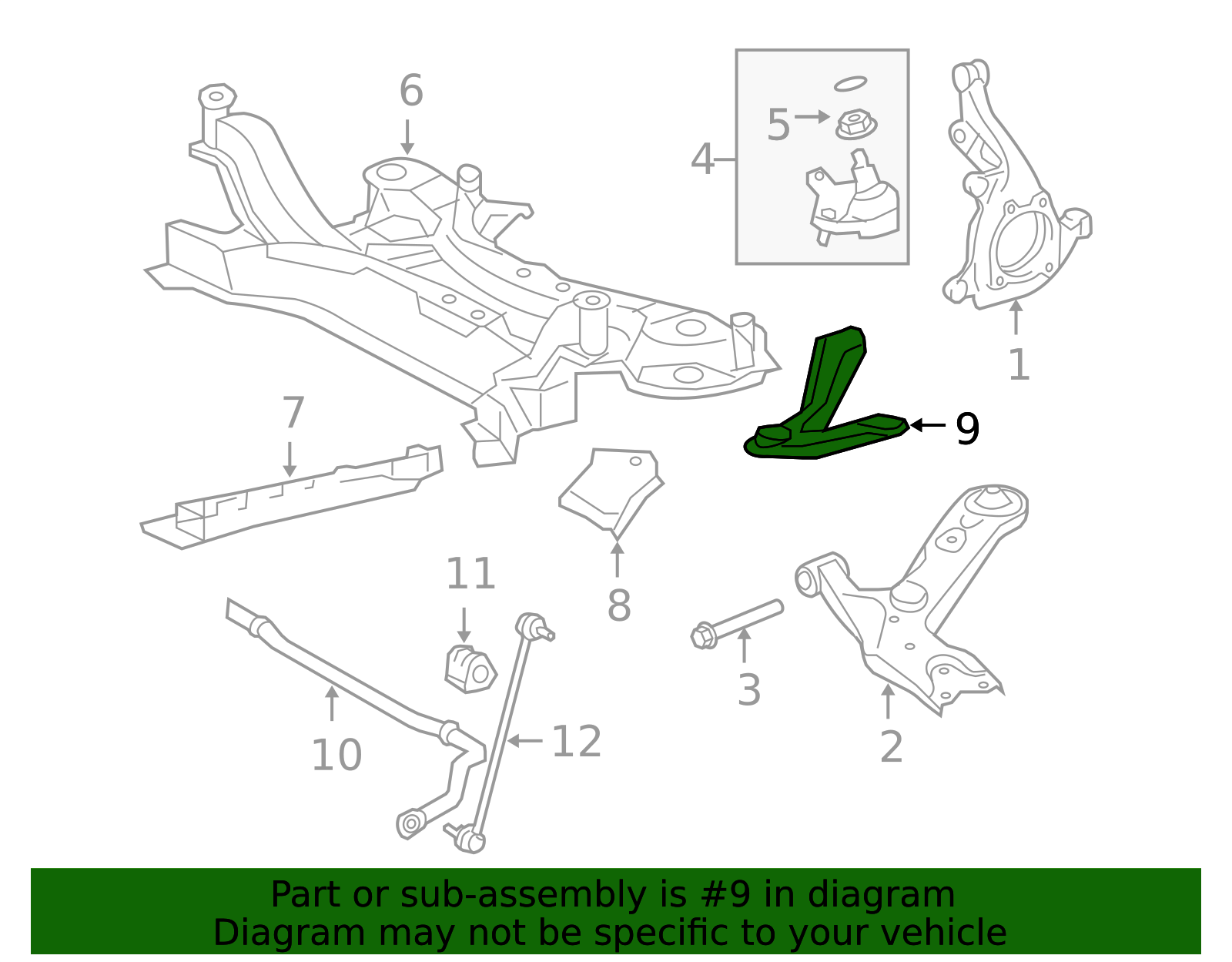 2006-2018 Toyota RAV4 2006-2018 Toyota RAV4 - Rear Brace 52257-0R010 ...