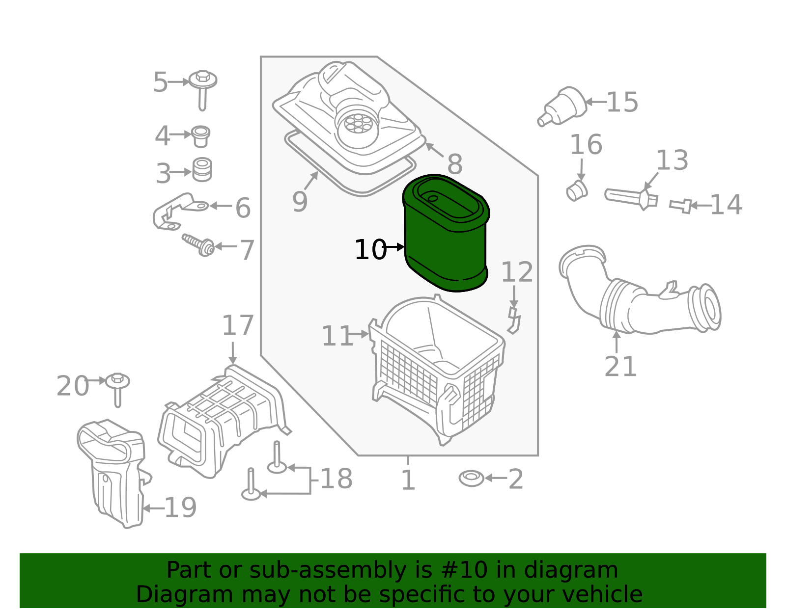 2017-2019 Ford Motorcraft™ Engine Air Filter FA-1927 | OEM Parts Online
