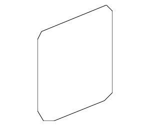 Genuine Toyota Trim Cover part# 64716-35020-B0 for 2007-2014 Toyota FJ ...