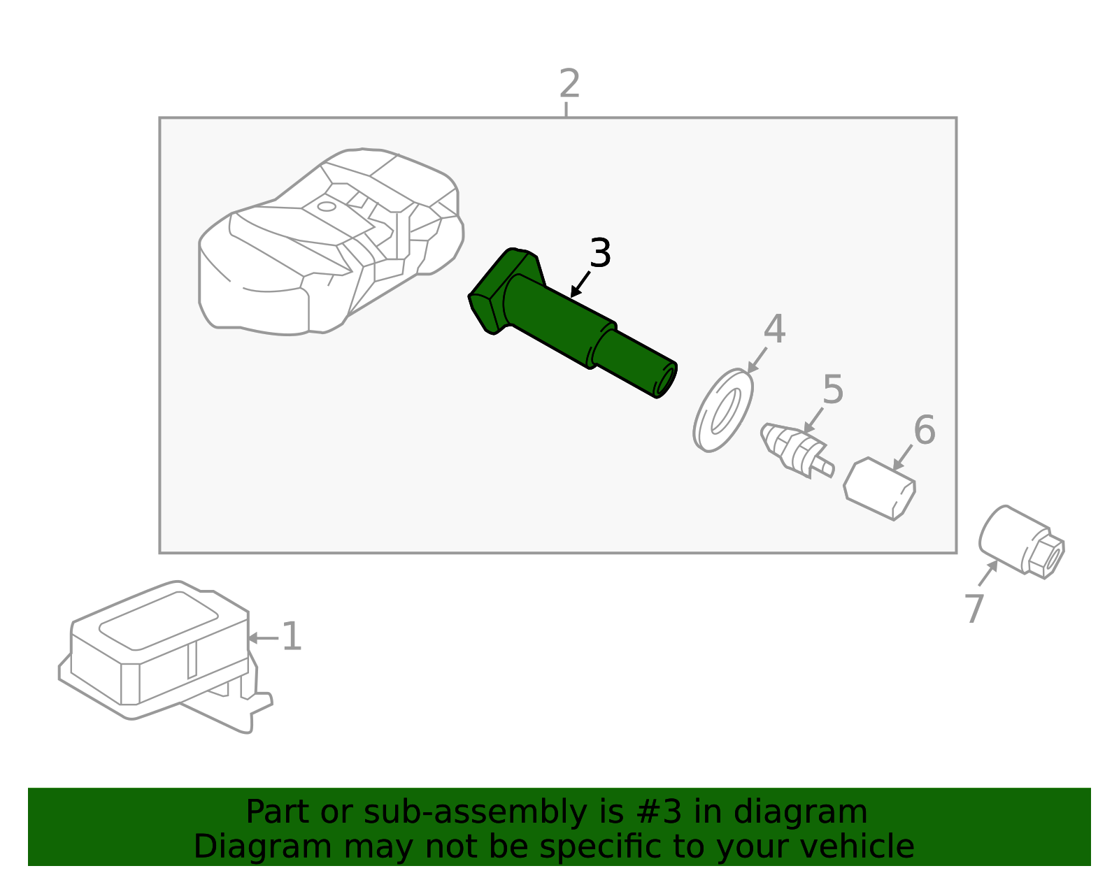 52936-2J100 - High-Quality Tire Pressure Monitoring System Sensor Valve ...