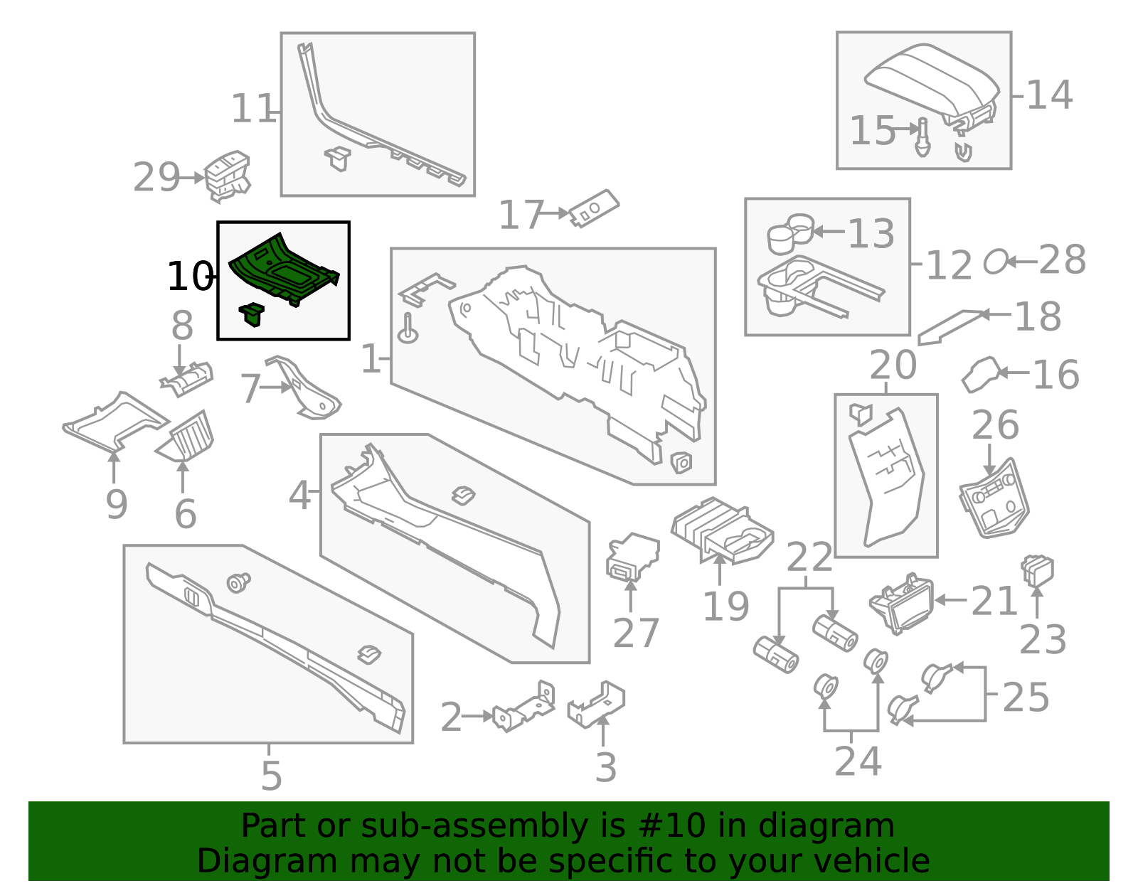 2013-2019 Lincoln MKT Finish Panel FE9Z-74045A76-AA | OEM Parts Online