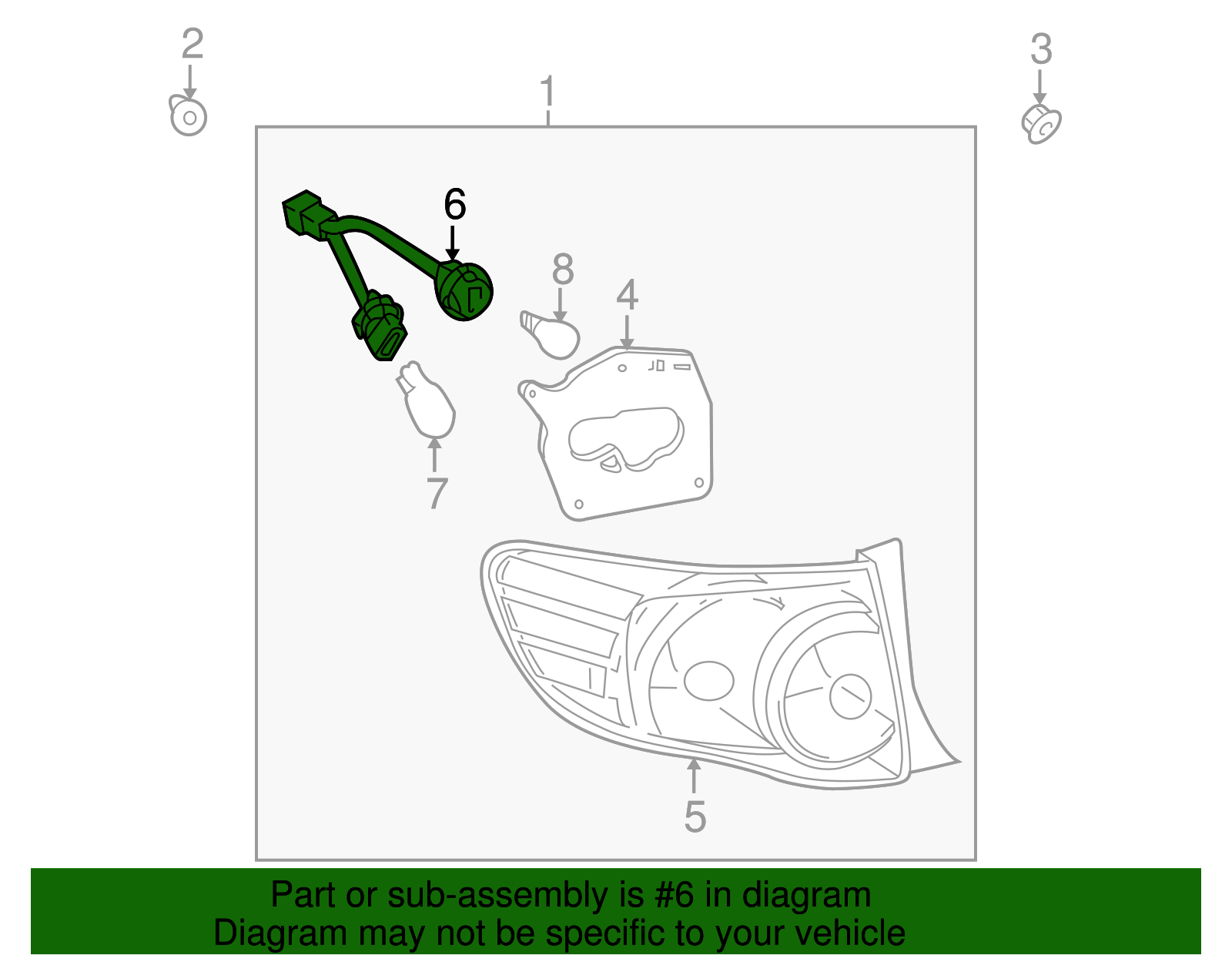 81555-02460 - Socket & Wire - 2009-2010 Toyota Corolla | OEM Genuine ...