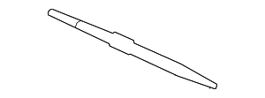 2016-2025 Kia Back Glass Wiper Blade 98850-C5100 | Kia Automotive Parts