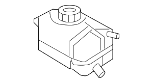 2004-2008 Chevrolet Radiator Surge Tank 96817343 | Capital Chevy Parts