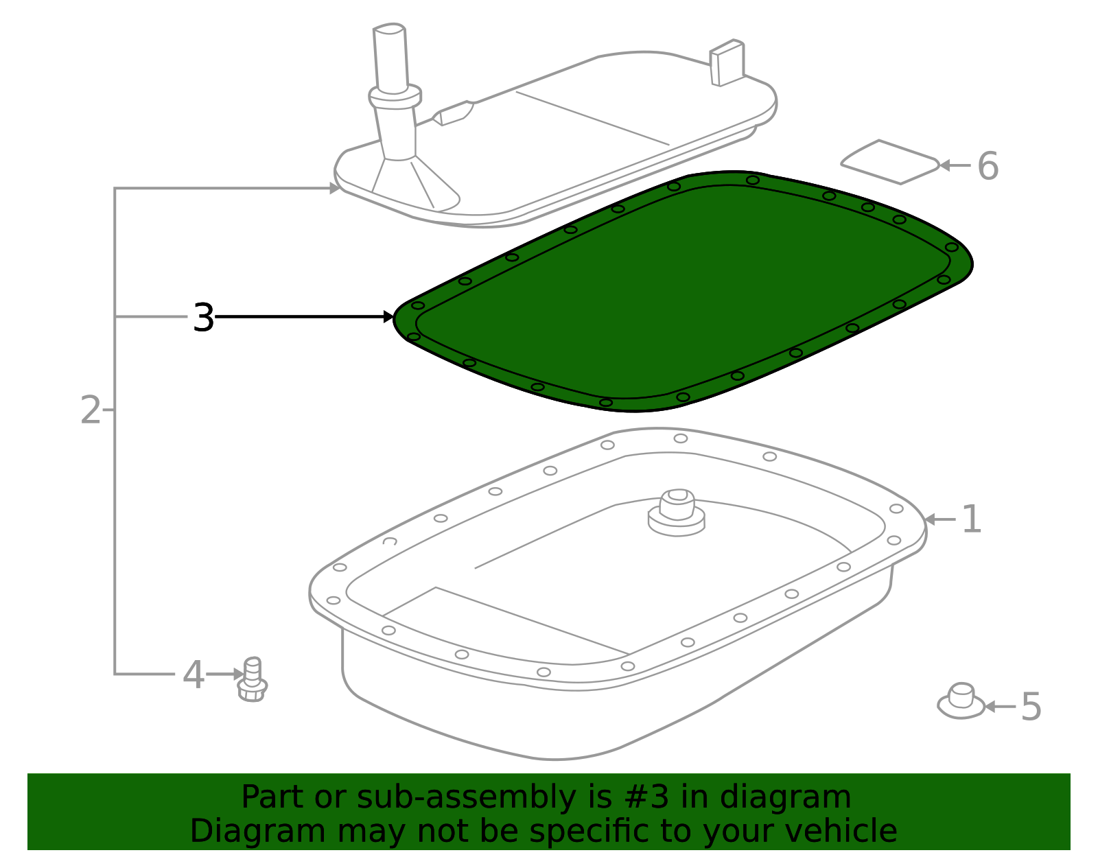 24117524707 - 1999-2008 BMW Transmission Pan Gasket (24-11-7-524-707 ...