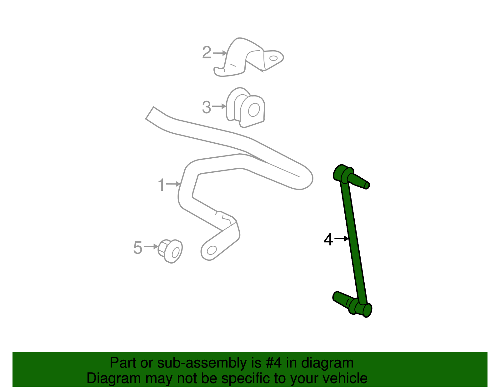 48820-47020 - 2010-2015 Toyota - Link Assembly | Toyota Parts Delivered