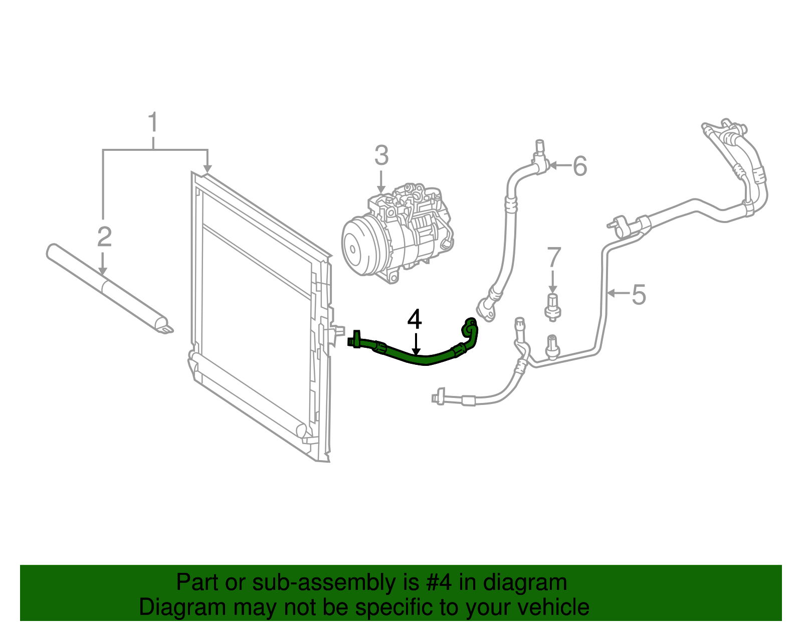 166-830-13-15 - AC Hoses 2012-2015 Mercedes-Benz | Mercedes-Benz ...