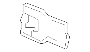 60919-TVA-A00ZZ - Bumper Bracket 2018-2022 Honda Accord | Honda Parts ...