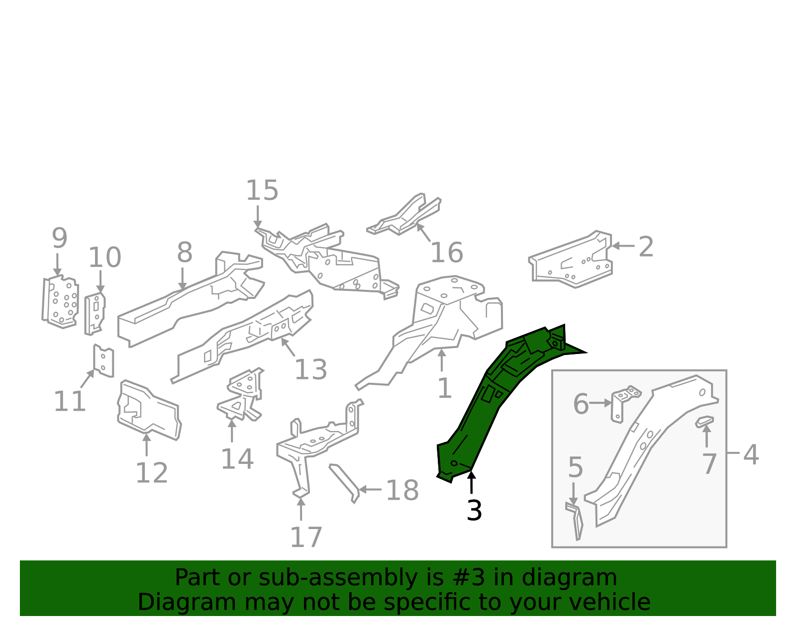 04684-TWA-A00ZZ - 2018-2022 Honda Accord - Extension Set L Front Shock ...