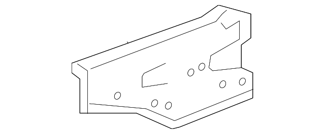 60614-TVA-305ZZ - Apron Rear Panel 2018-2025 Honda Accord | Honda Parts ...