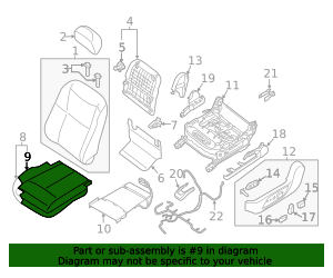Seat Cushion Cover - Clean OEM Finish, Maximum Durability | AutoNation ...