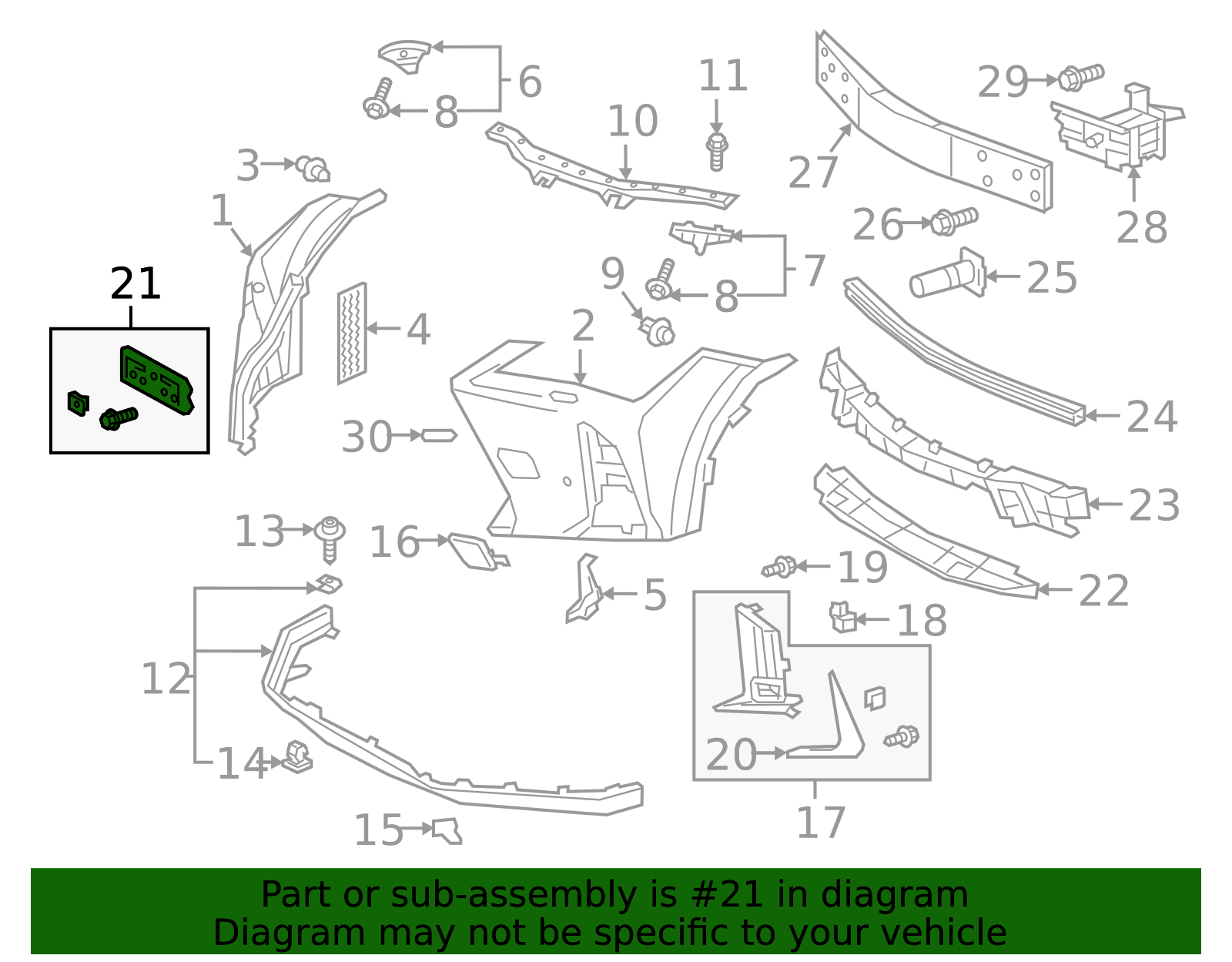 52114-76280 - High-Quality License Plate Bracket for AutoNation Parts