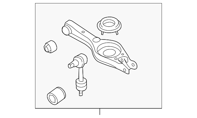 55210-3R100 - Lower Control Arm 2011-2013 Kia Optima | Kia.Parts Store