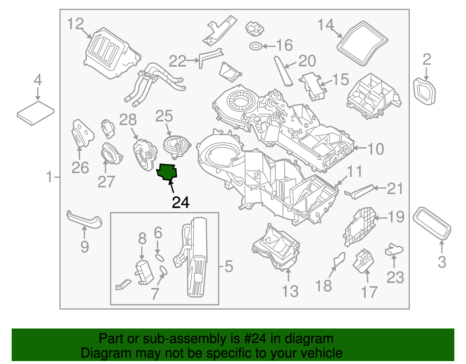 27151-ZW00A - HVAC Blower Motor Control Module 2009-2015 Nissan ...