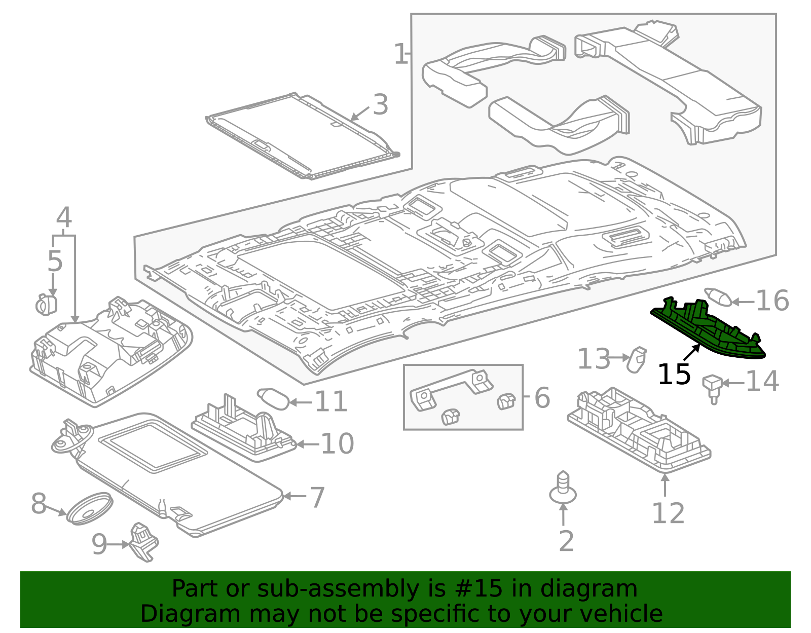 2019-2025 Toyota Cargo Area Light 81240-12100-C0 | Toyota Parts Center