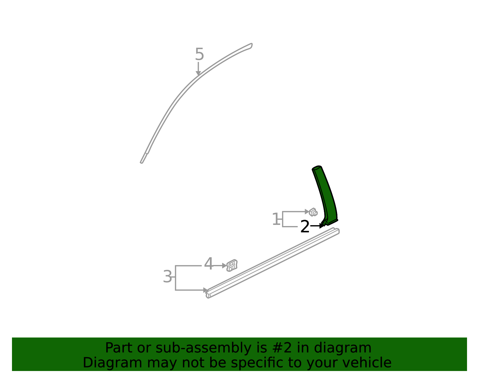72431-S2X-003 - Body B-Pillar Molding Clip 2001-2020 Honda | Honda ...