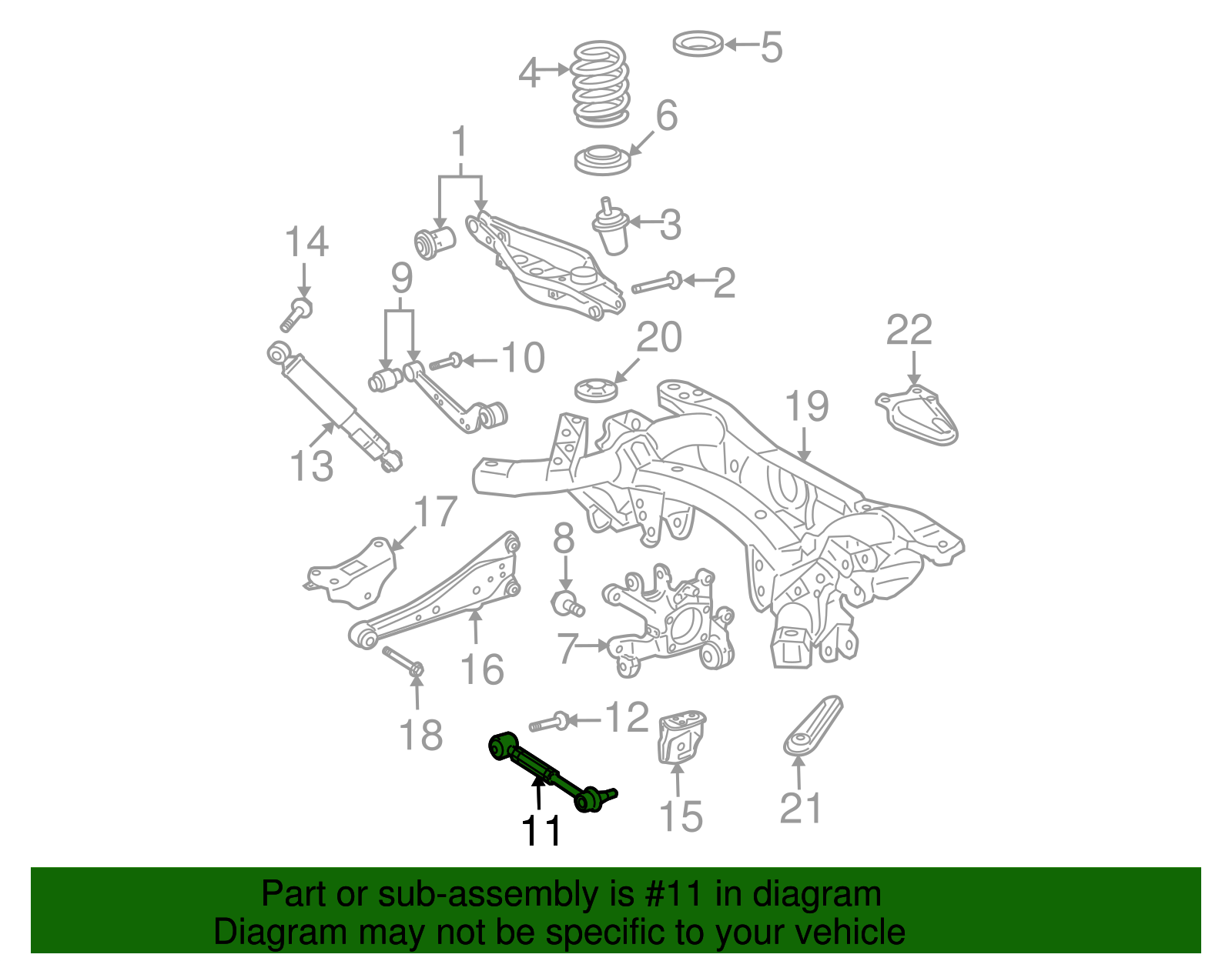 2006-2010 Toyota RAV4 Lower Arm 48710-42020 | OEM Parts Online