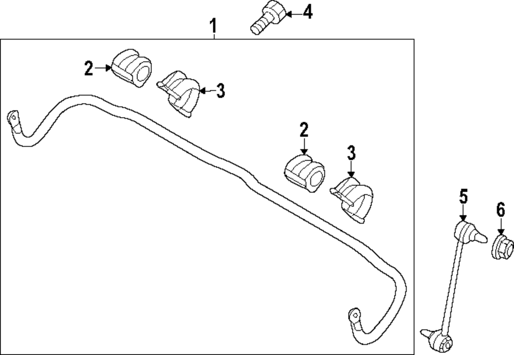 54830-AA000 - Stabilizer Link 2023-2025 Kia | Kia.Parts Store