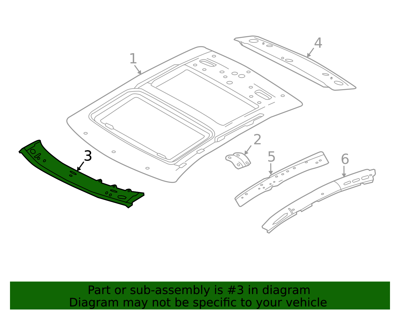G32104RAMB - Nissan Windshield Header 2016-2023 Nissan Maxima ...