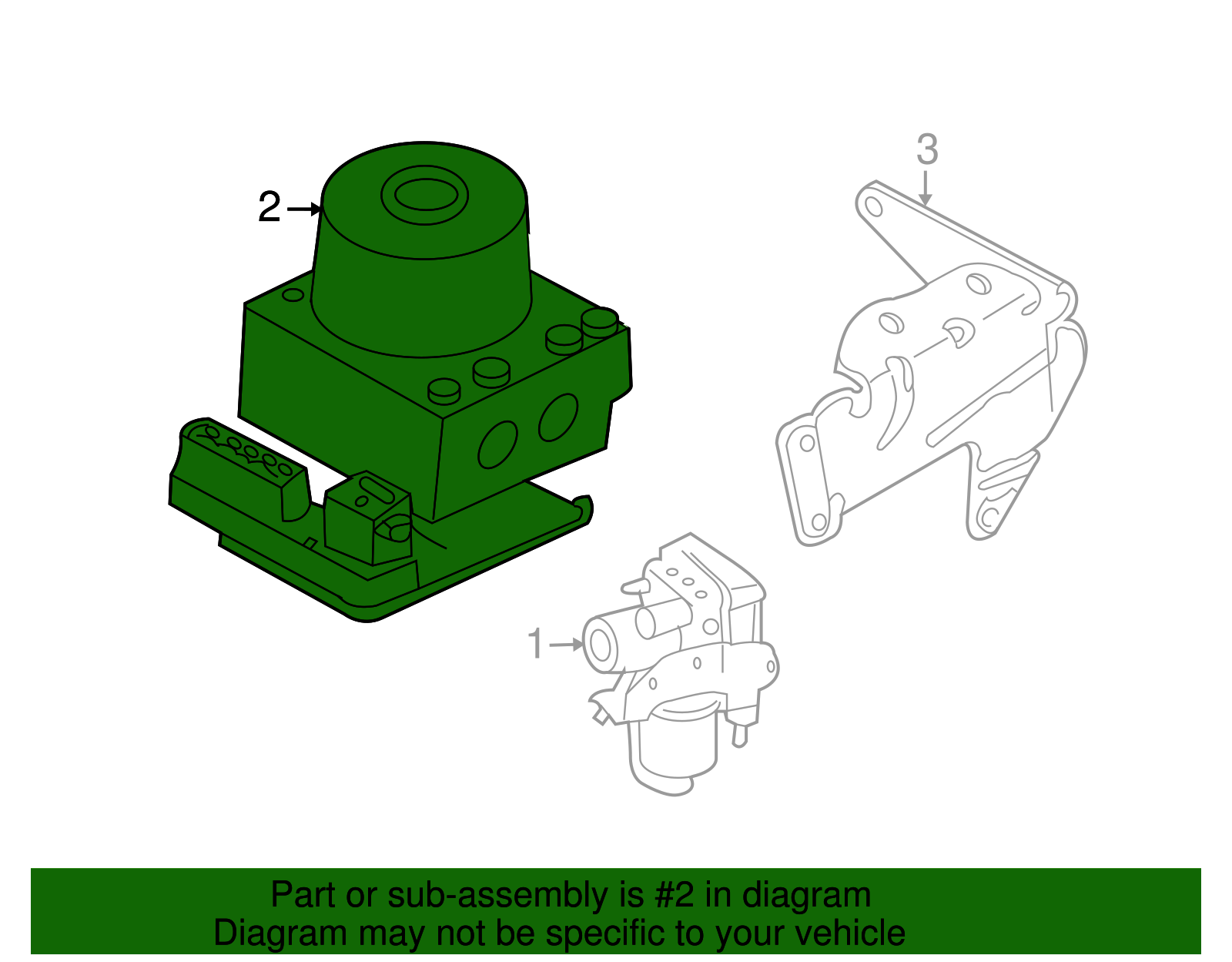 AL8Z-2C215-A - Modulator Valve 2010-2012 Ford | Big 3 Auto Parts