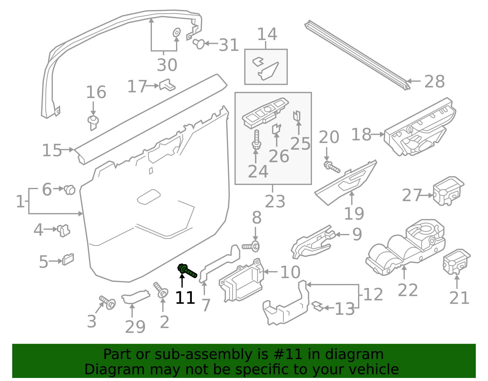 W506844-S450B - *2015-2024 Ford - High Mount Lamp Screw | Ford OEM ...