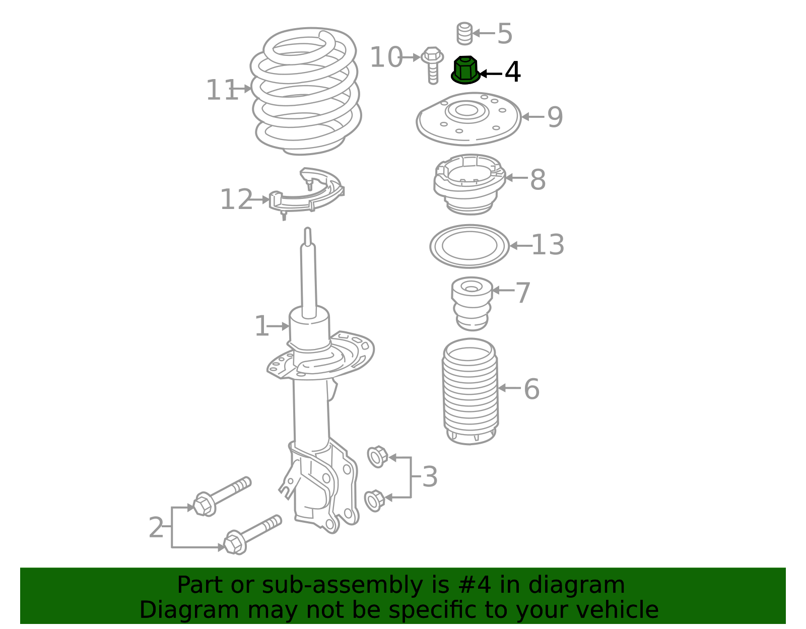 2013-2020 Ford Top Nut W700212-S437 | OEM Parts Online
