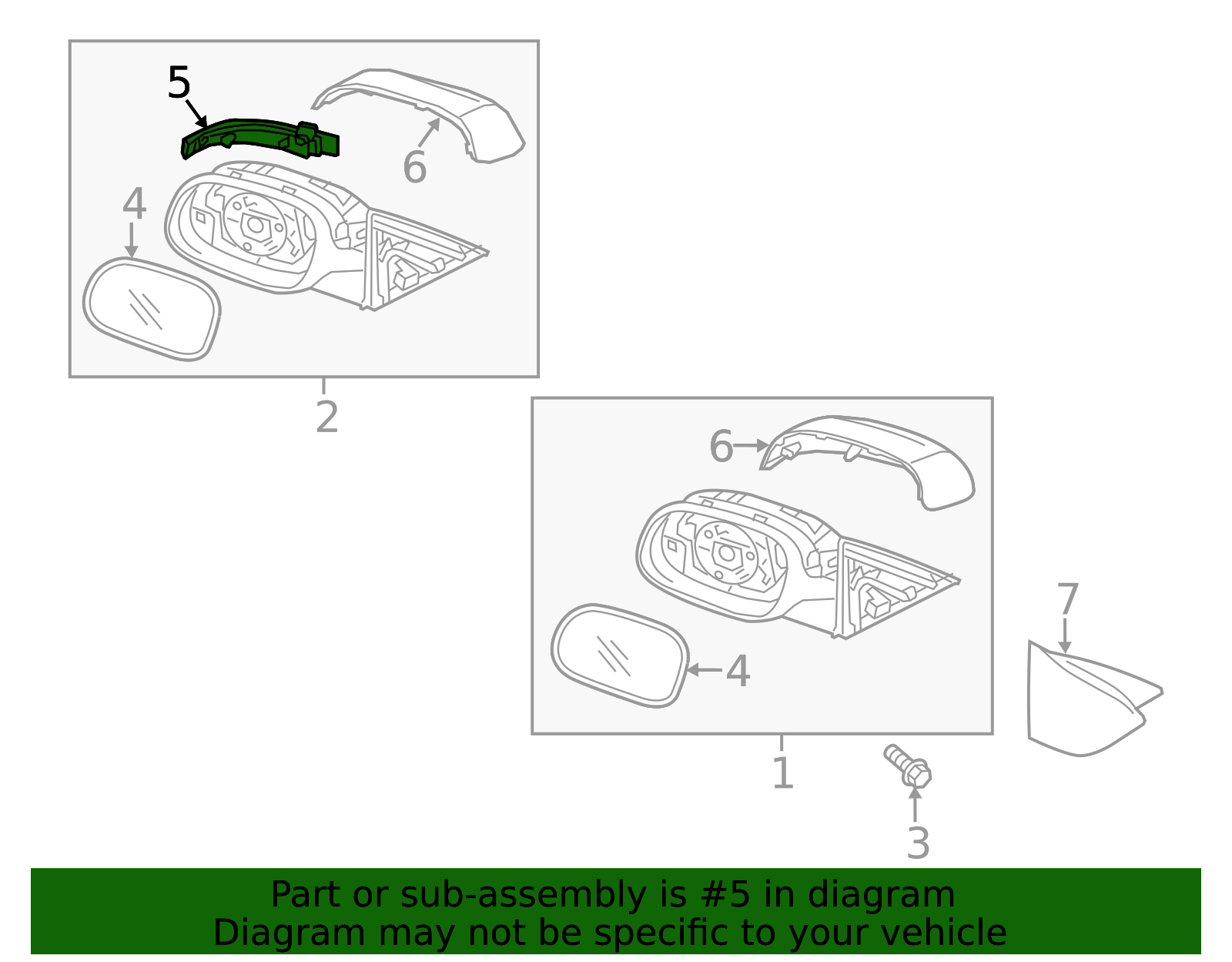 2017-2022 Kia Signal Lamp 87623-G5000 | QuirkParts