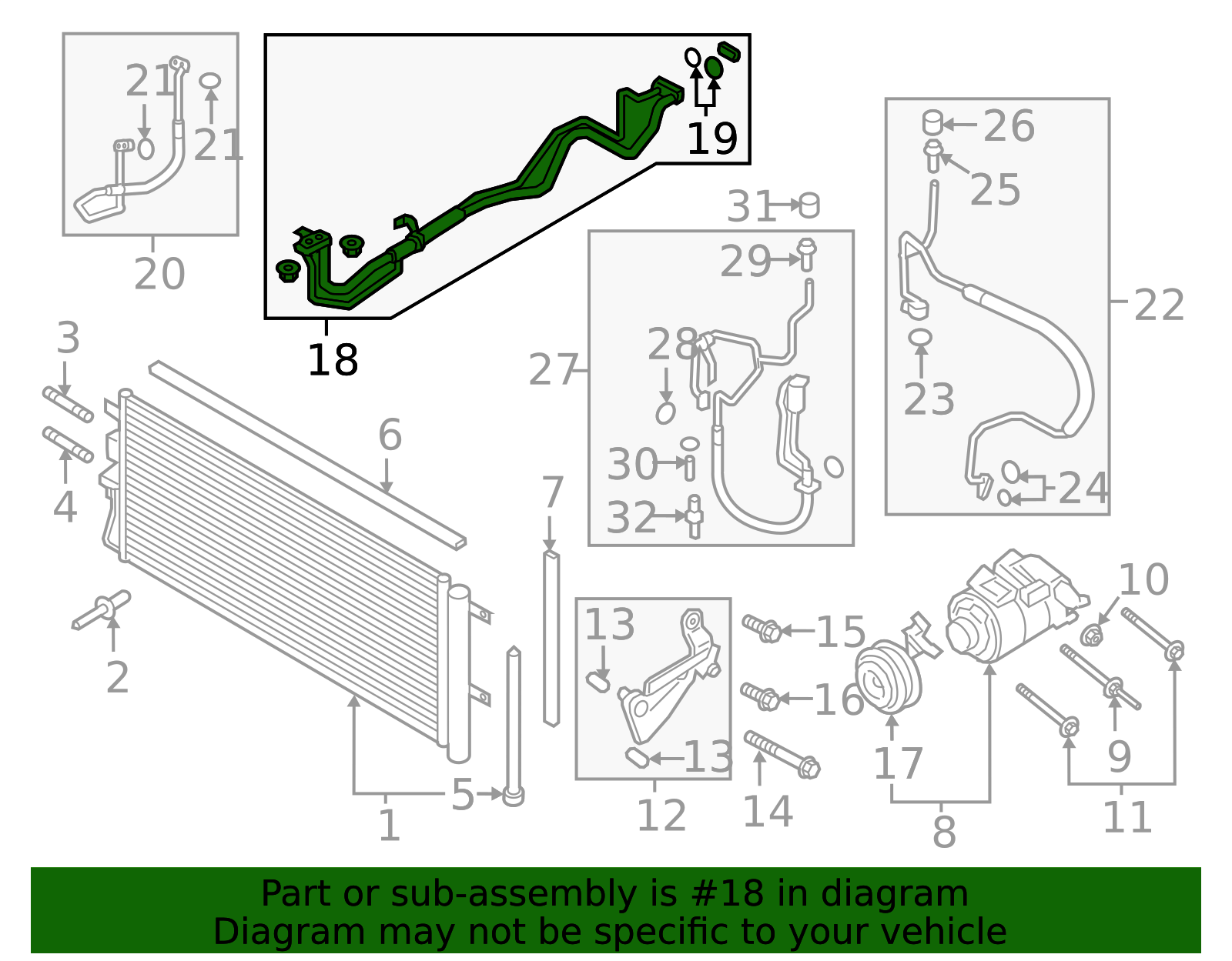 Motorcraft A/C Pipe YF-37523 | OEM Parts Online