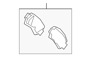 KAY0-26-48ZA - 2016-2021 Mazda CX-5 - Brake Pads Rear | Mazda Parts Factor