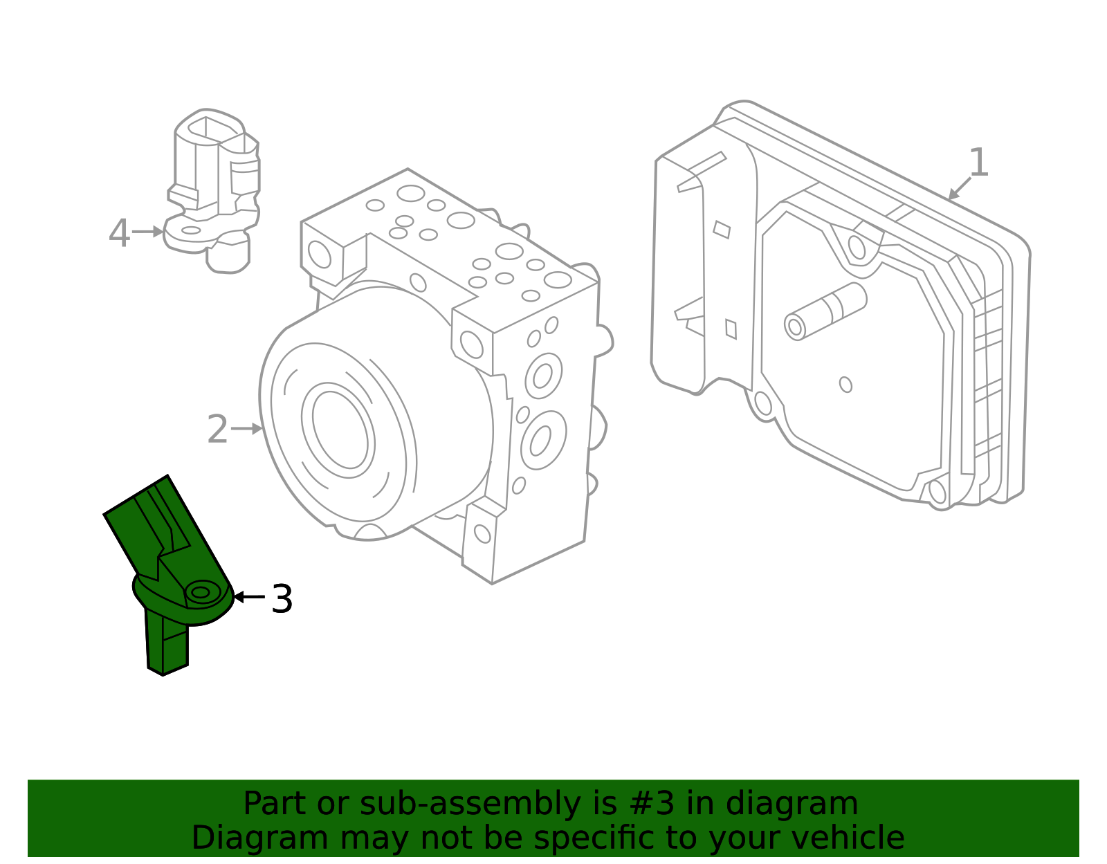 Motorcraft ABS Sensor BRAB-552 | TascaParts.com