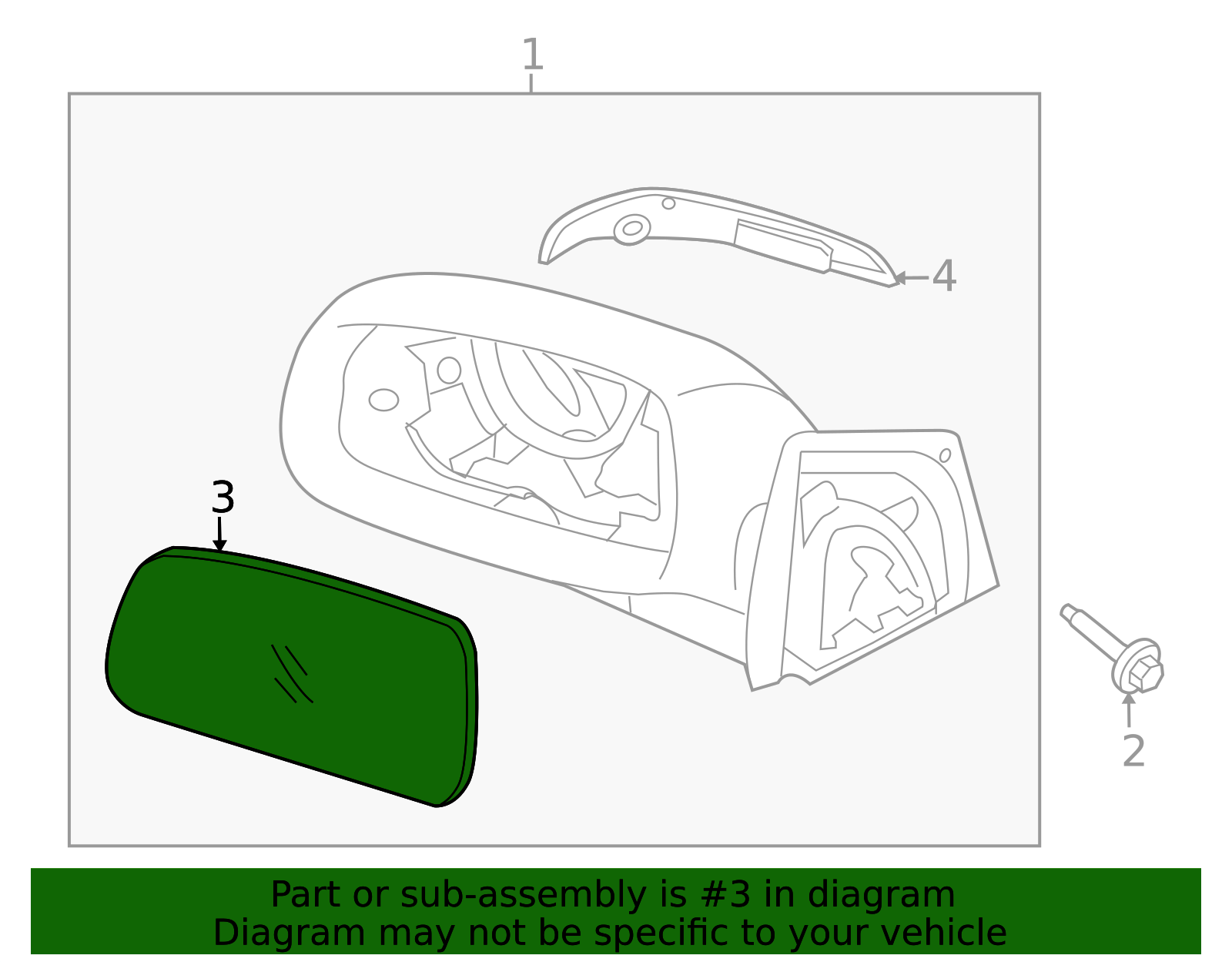 Door Mirror Glass - OEM Replacement Mirror for Hyundai | AutoNation Parts