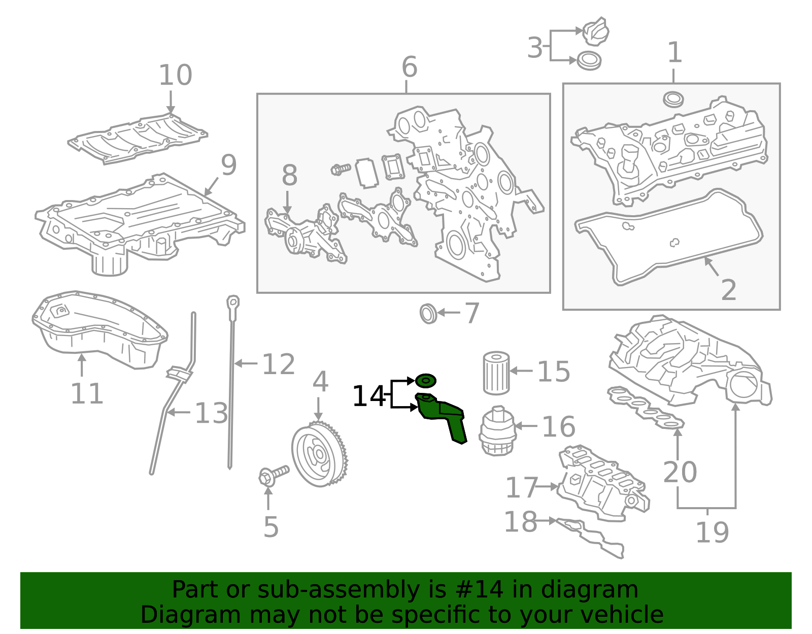 Engine Oil Pump Pickup Tube And Screen 15104-0P010 | Toyota Parts Center
