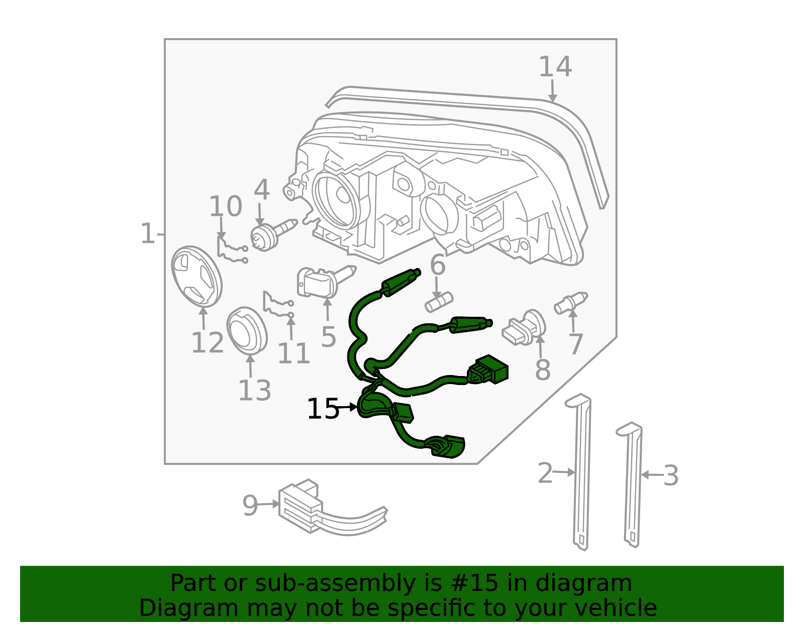 30796890 - High-Quality Headlight Wiring Harness for 2005-2014 Volvo ...