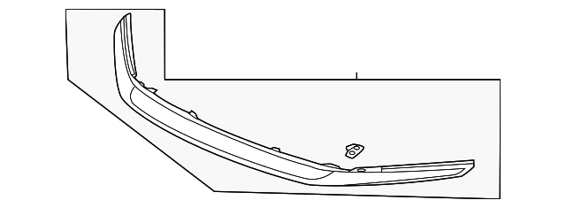 71150-THR-A50 - 2021-2024 Honda Odyssey - Upper Molding | Genuine Honda ...