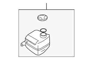 254302s000 - Hyundai Reservoir Assembly 2010-2013 Hyundai Tucson ...