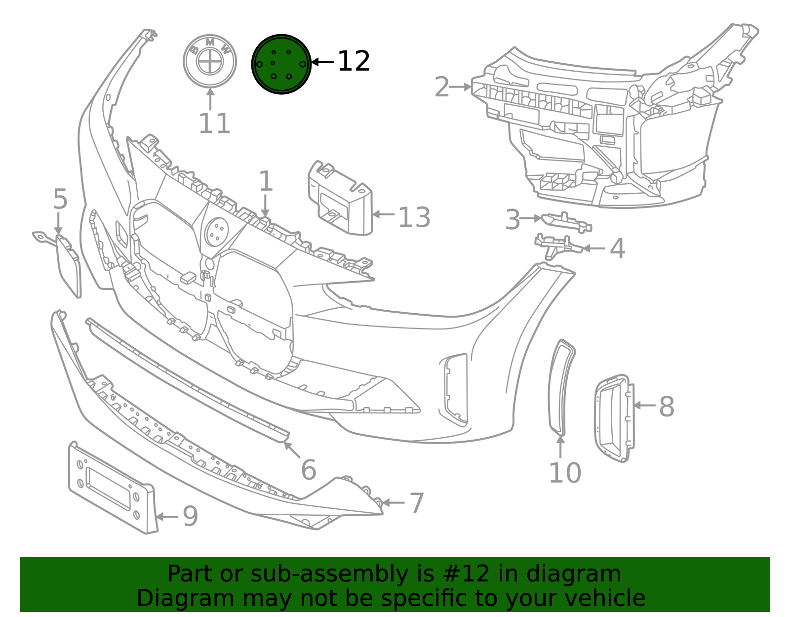 Emblem Retainer Plate 51-14-9-479-252 | OEM Parts Online