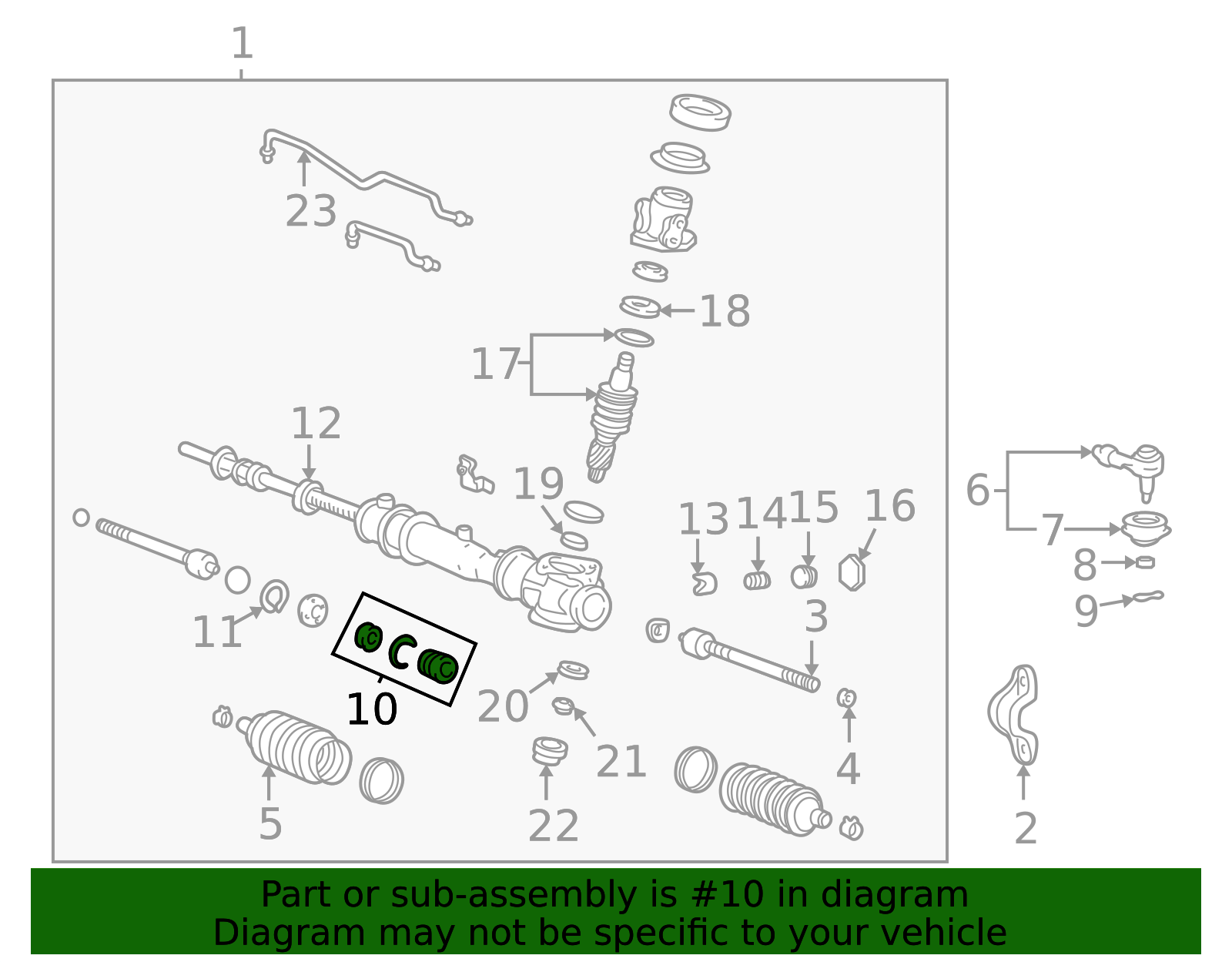 1995-2005 Hyundai Accent Bushing 57726-22000 | MotorMotor