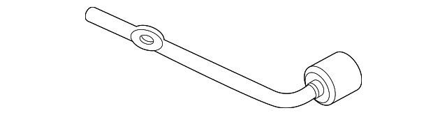 Hyundai - 09131-4H000 - Lug Wrench - 2021-2025 Hyundai Santa Fe | OEM ...