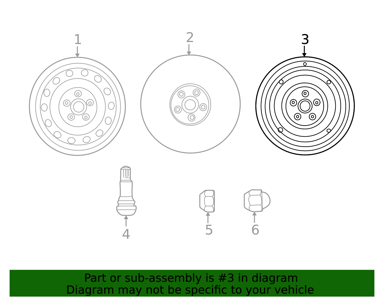 1993-2006 Toyota Spare Wheel 42611-06060 | MotorMotor